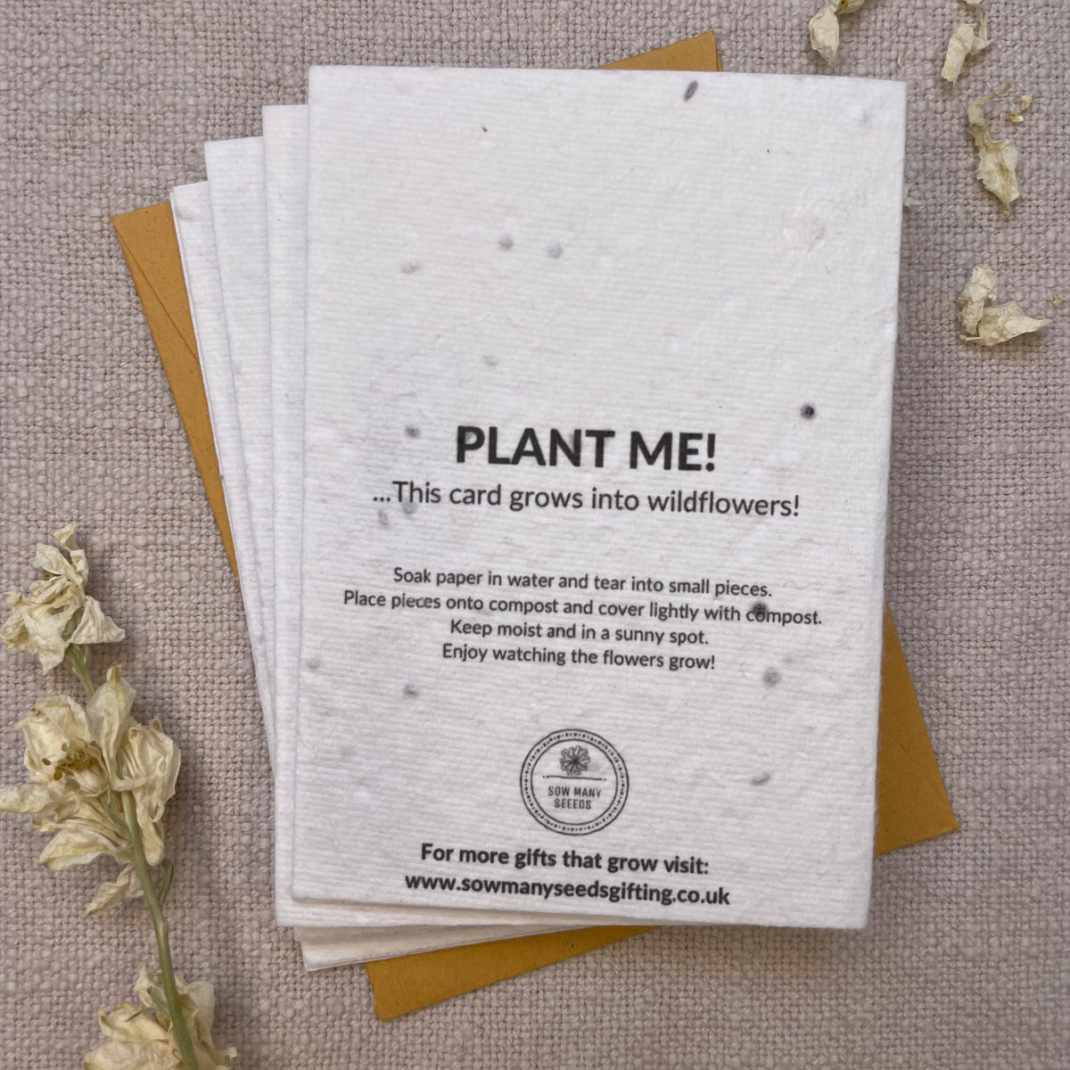Plantable Teacher Seed Card – sowmanyseedsgifting
